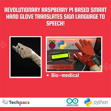 Raspberry Pi Based Smart Hand Glove For Translating Sign Language To Speech Techpacs Canada