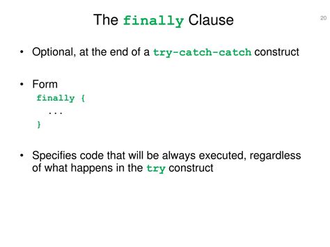Ppt Exception Handling Powerpoint Presentation Free Download Id370465
