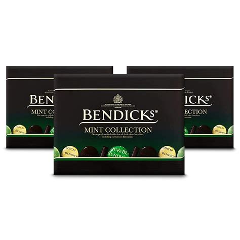 Bendicks Chocolates Mint Collection 400g Pack Of 3