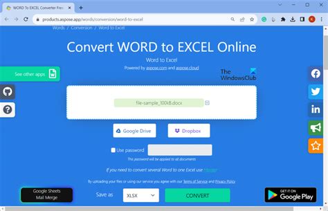How To Convert Word To Excel