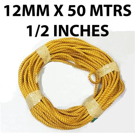 Nylon Rope 12mm X 50 Meters 1 2 Inches Shopee Philippines