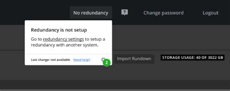 Set Up And Run A System In Redundancy Mode Ltn Help Center