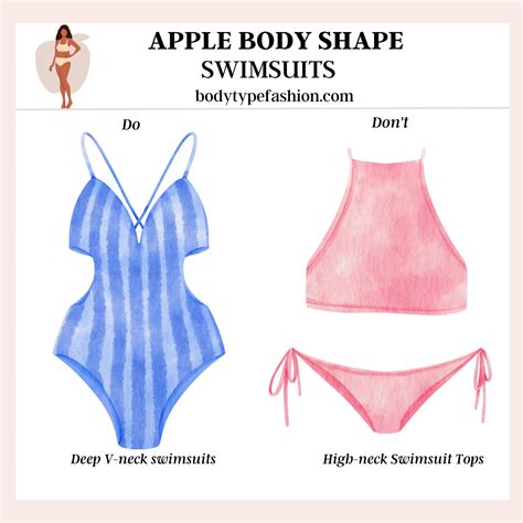 Best Swimsuit Styles For Apple Body Shape Fashion For Your Body Type