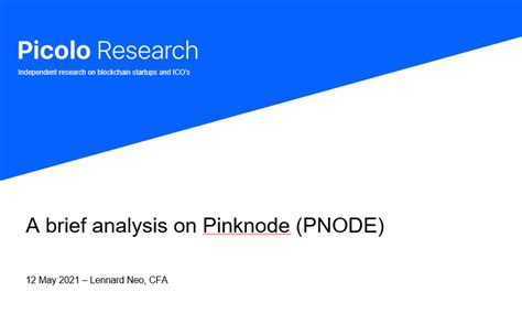A Brief Analysis On Pinknode Pnode By Lennard Neo Astronaut Capital Medium