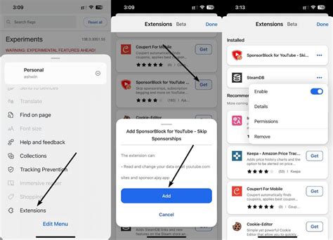 Microsoft Edge For Ios Now Lets You Install Extensions Ghacks Tech News