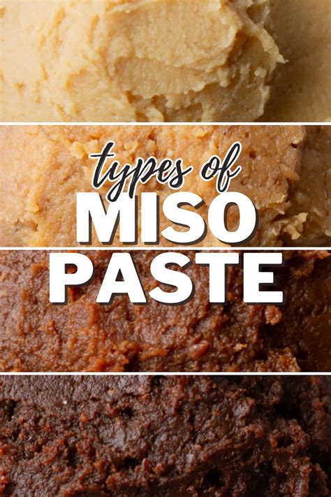 Types Of Miso Paste Explained Chef Ja Cooks