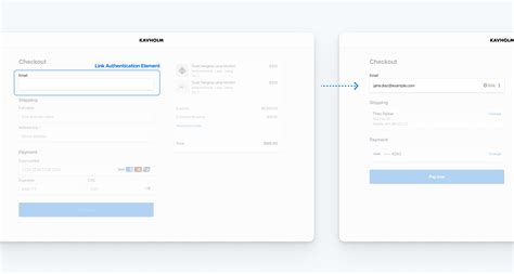 explore the link authentication element stripe documentation
