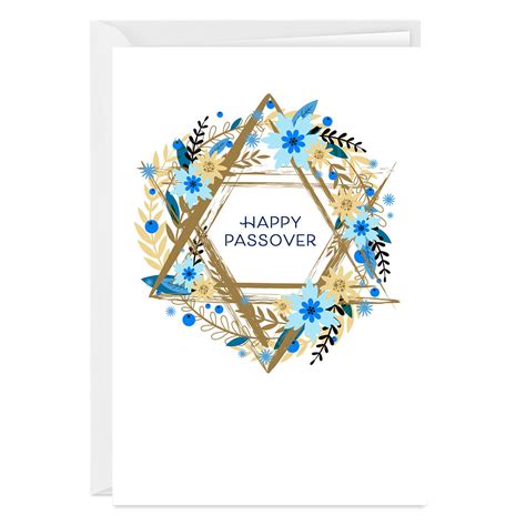 Wishing You Lifes Blessings Custom Passover Card Greeting Cards