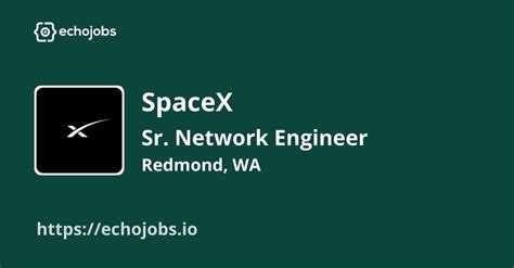 Spacex Is Hiring Sr Network Engineer Starlink Usd 160k 220k Redmond Wa Python Bash R
