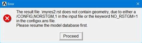 Separating Db Database Files From Rst Files Ansys Mechanical