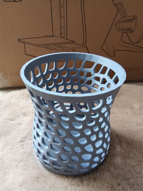 Voronoi Pen Holder By Max Druckt Download Free STL Model Printables Com