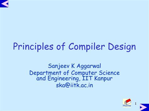 Ppt Principles Of Compiler Design Powerpoint Presentation Free
