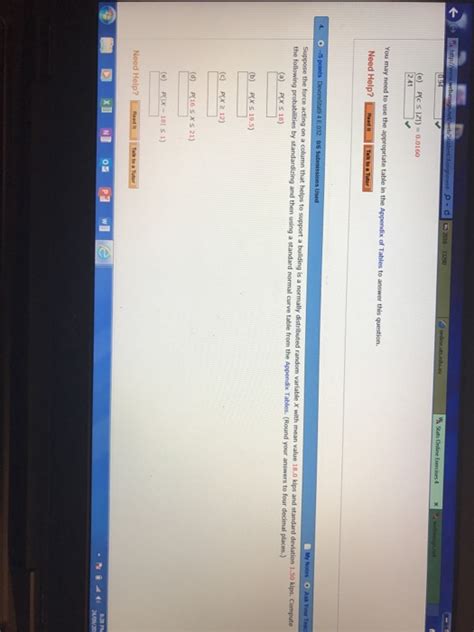 Solved Suppose The Force Acting On A Column That Helps To