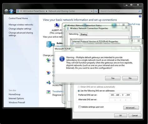 Warning Message When Assigning IP To WAN Connection Techyv
