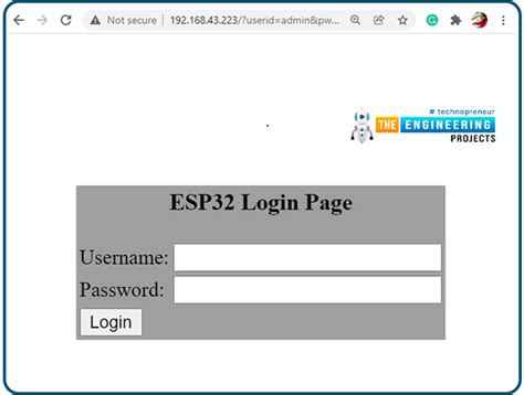 Esp32 Over The Air Ota Web Updater The Engineering Projects