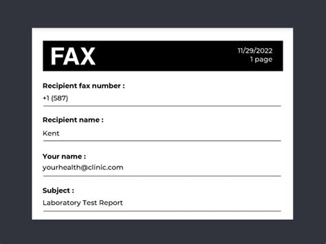 Examples Of Fax