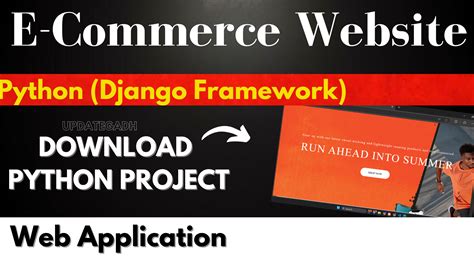 E Commerce Website Project Using Django With Source Code