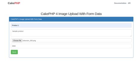cakephp 4 upload image with form data tutorial