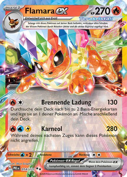 Pok Mon Flamara Ex Deck Anleitung Und Strategie Guide Pokezentrum