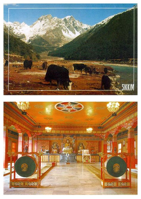 Rumtek Monastery And Yumthang Valley Sikkim Sikkim Monastery Postcard