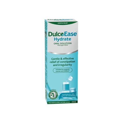 Dulcoease Hydrate Gentle Relief For Constipation