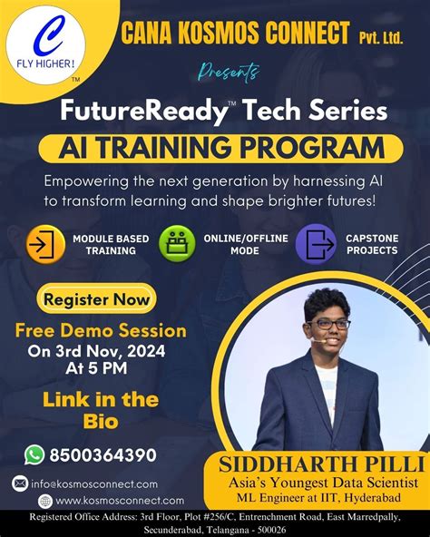 Futurereadytech Aitrainingprogram Aiforfuture Techeducation Nextgenai Siddharthpilli
