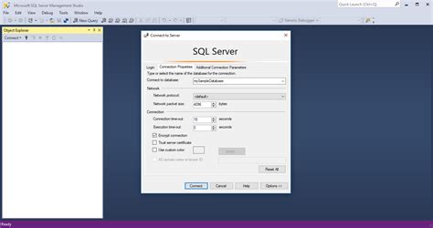 Ssms Connect And Query Data Azure Sql Database And Azure Sql Managed