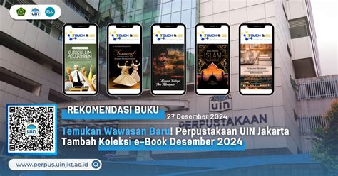Temukan Wawasan Baru Perpustakaan Uin Jakarta Tambah Koleksi E Book