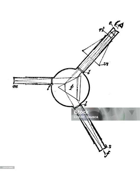 Spectroscope Stock Illustration Download Image Now 1890 1899 1898