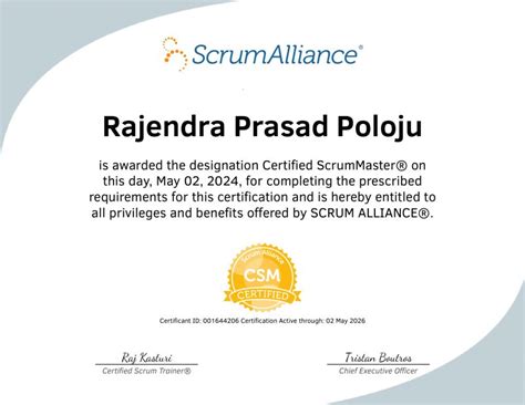 Rajendra Prasad Poloju On Linkedin Happy To Share That I Have Successfully Completed My