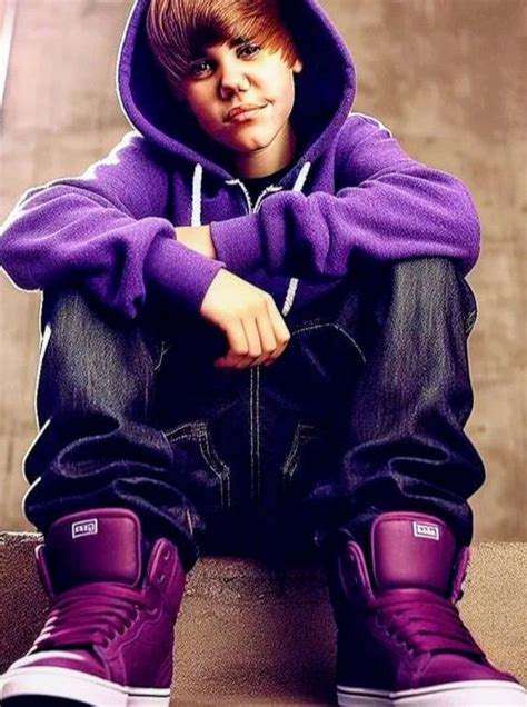 Y2k Justin Bieber Justin Bieber Cosplay Justin Bieber Purple Outfit