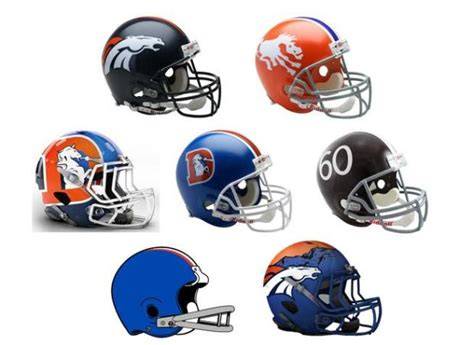 Ranking The Best Broncos Helmets — Past Present And Proposed The