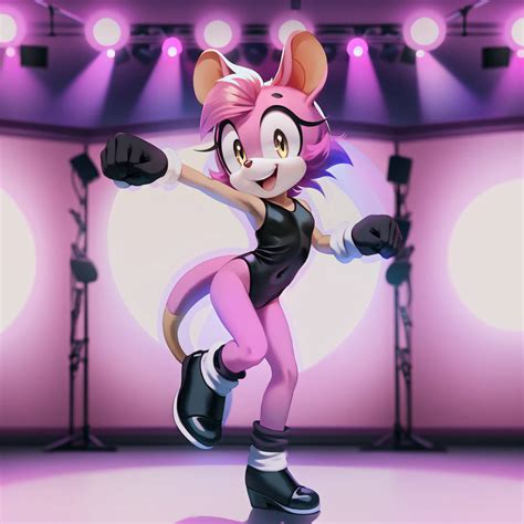 Sonic Oc Angela The Dormouse Remake By Fuyuyukiflakes On Deviantart