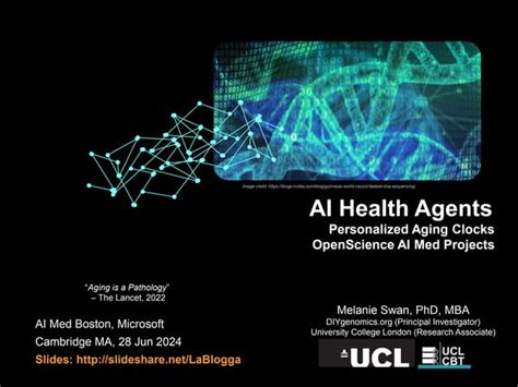 Personalized Aging Clocks And Openscience Ai Med Projectsppt Ppt