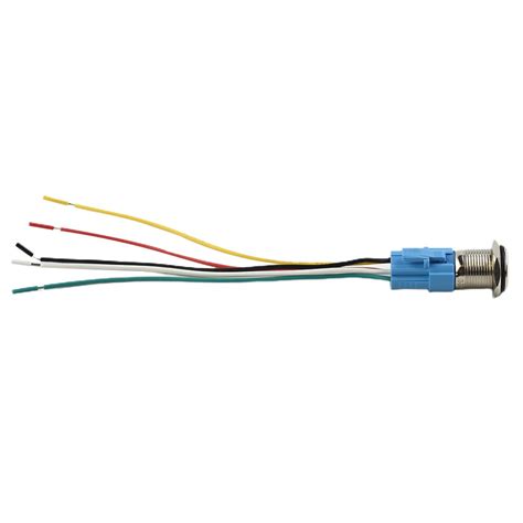 16mm Latching Push Button Switch 12v Dc On Off Stainless Steel Led Self