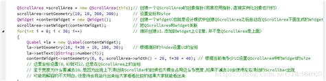 Qt Qscrollarea的基本用法 （小白使用qscrollarea无法滑动的解决办法）qscroller 不响应 Csdn博客