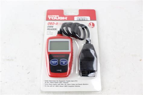 Hyper Tough Obdii Can Code Reader Red Ht309 Property Room