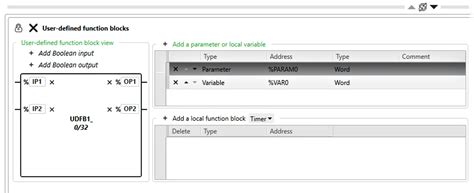 How To Create DFB In Schneider PLC Derived Function Block