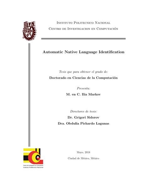 pdf automatic native language identification