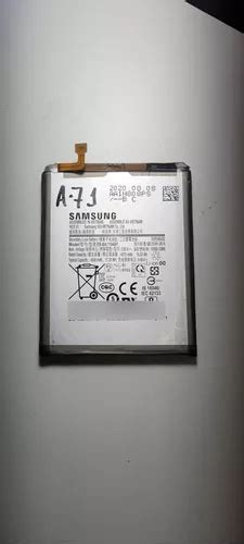 Bateria Samsung A71 Original Retirada | MercadoLivre