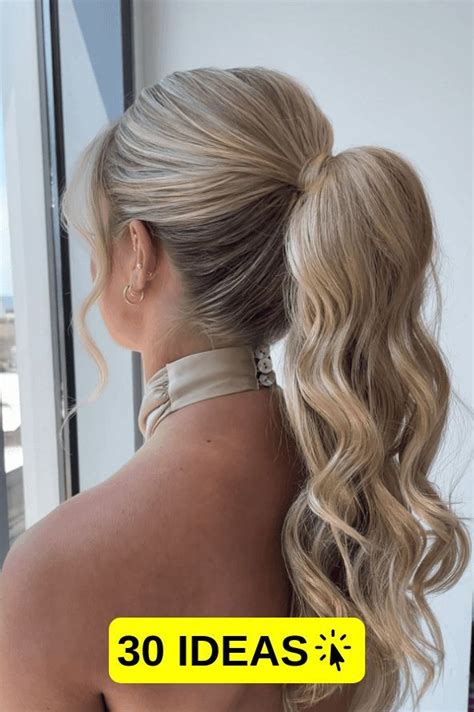 30 Elegant High Ponytail Hairstyles For Unforgettable Weddings High
