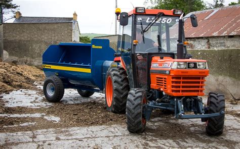 Ms150 Muck Spreader Fleming Agri Compact Tractor