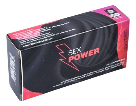 Potenciador Energizante Sexual Sex Power Novarum Pharma Hombres 30