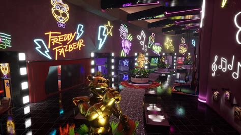 Прогулка по «Мегапиццаплексу Фредди Фазбера из Five Nights At Freddys