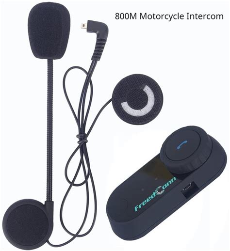Motorcycle Bluetooth Headset Freedconn T Comvb 800m Flip Up Helmet Bluetooth Headset