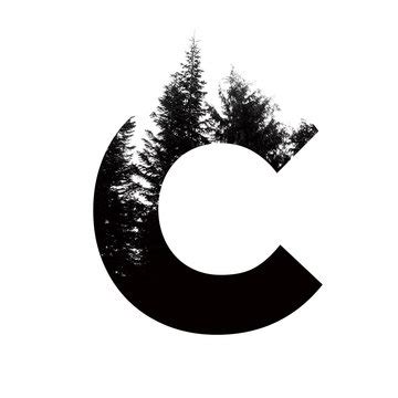 Letter C Cool Design