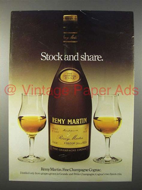1979 Remy Martin Cognac Ad Stock And Share As0171