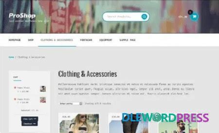 Download Proshop Storefront V2 0 14 WooCommerce Free DLEWordPress