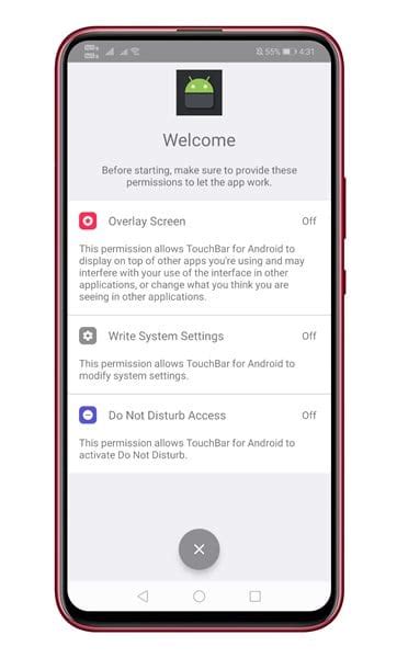 How To Get MacBook Like Touch Bar On Android