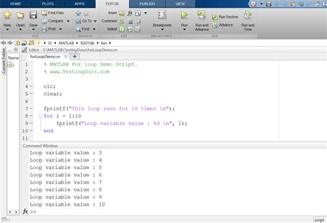 Matlab For Loop Alternative At Austin George Blog